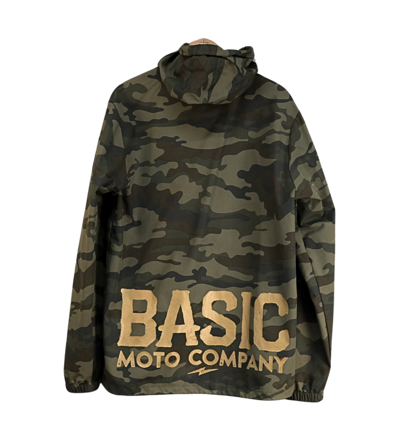 Basic Moto Co - Rain Jacket - Camo – basicmoto.co